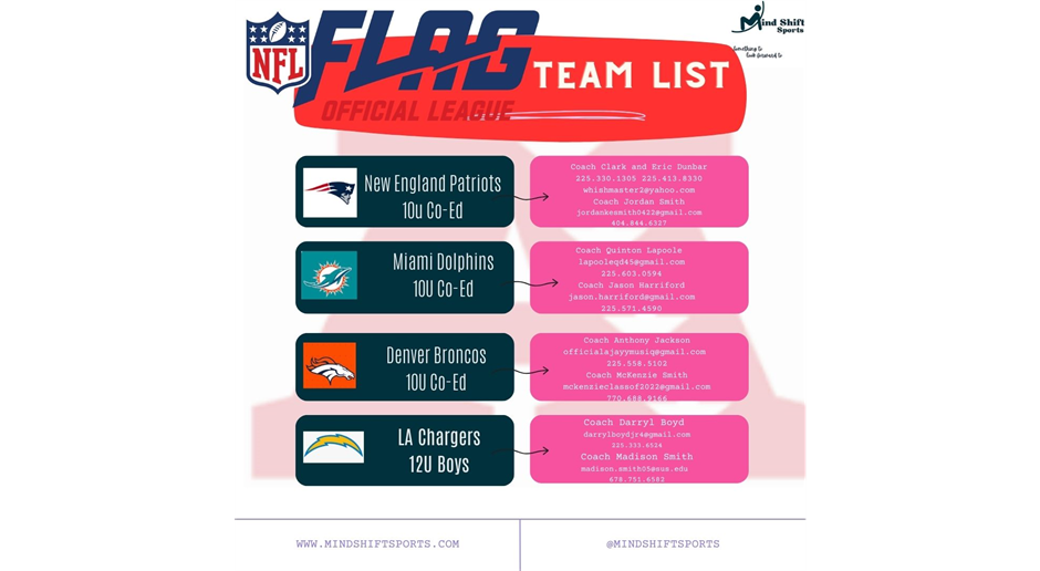 NFL Flag Registration